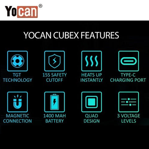 Yocan Cubex Wax Pen Kit | Yocan CUBEX Vaporizer