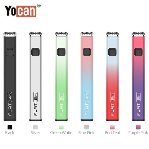 Yocan Flat Series Variable Voltage Preheat 510 Thread Battery – Yocan USA