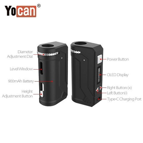 Yocan Uni Pro Plus 510 Thread Battery – Yocan USA